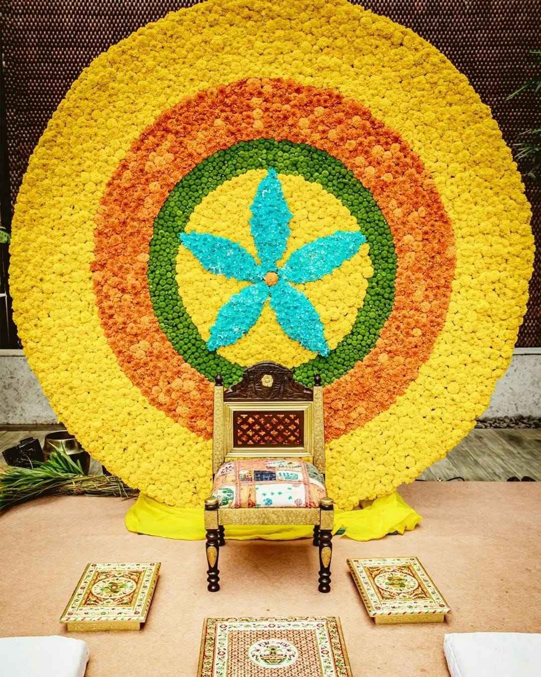 Simple Haldi Decor Ideas - Wedding Secrets