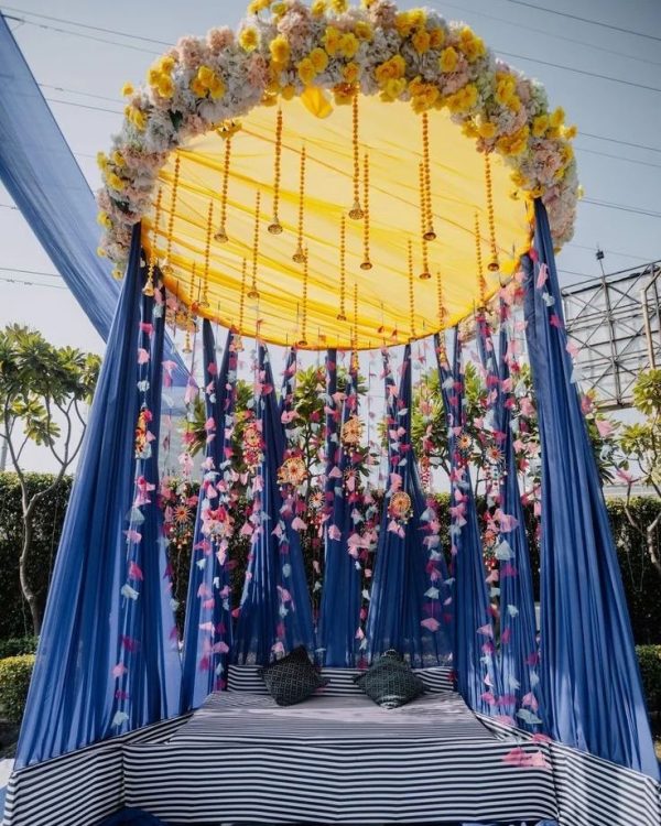 Simple Haldi Decor Ideas - Wedding Secrets