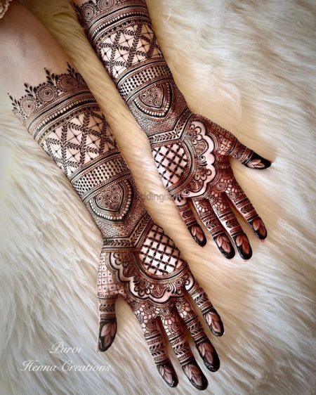 Best Arabic Bridal Mehndi Design - Wedding Secrets