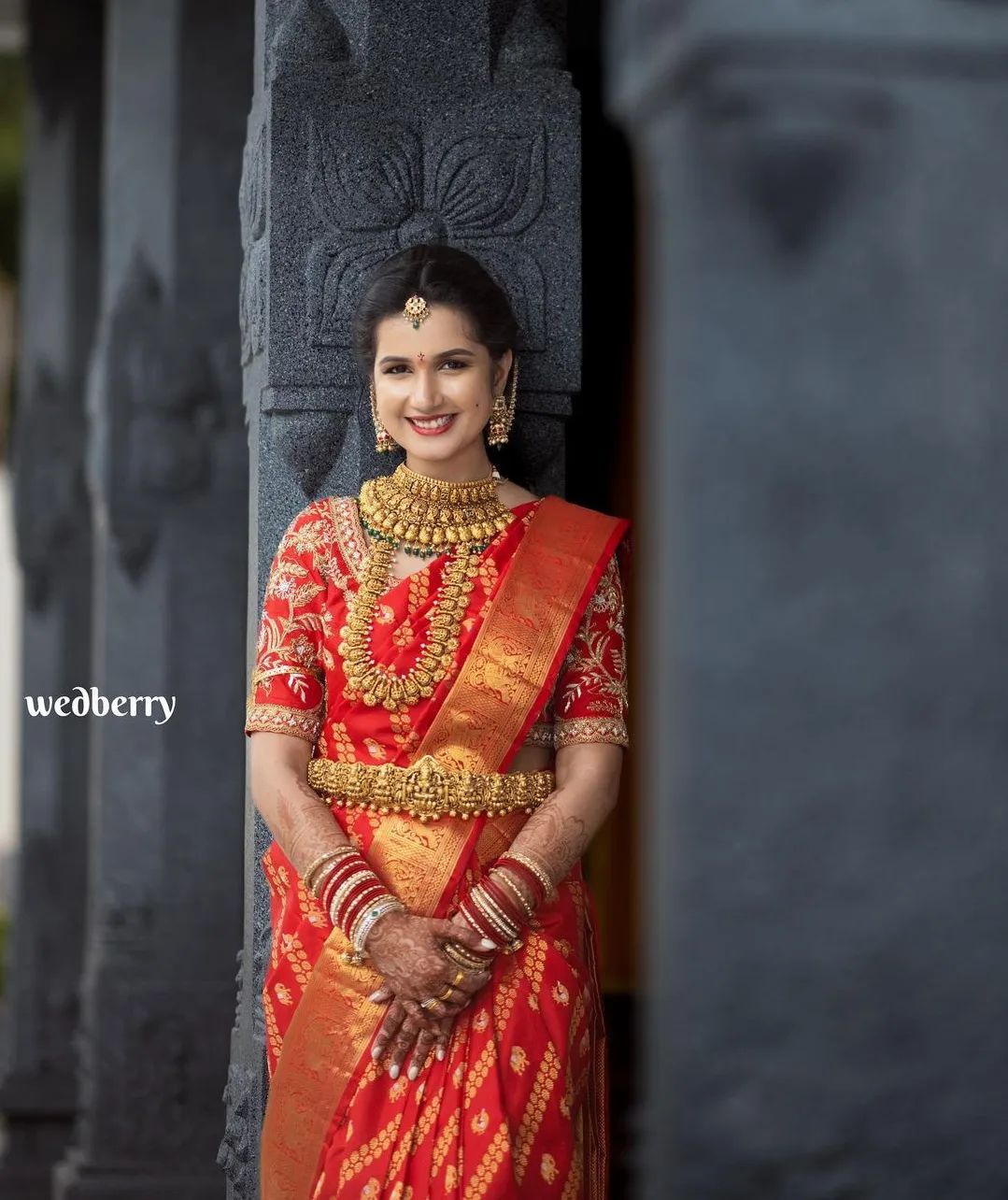 Top 15 Red Wedding Saree Wear, India - Wedding Secrets