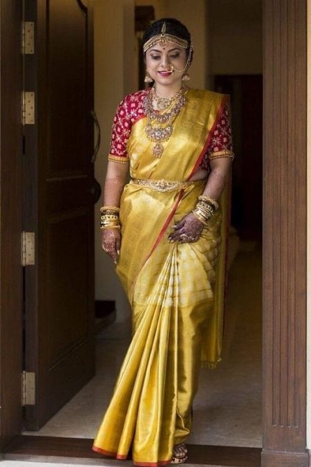 Top 35 Yellow Wedding Saree Wear, India - Wedding Secrets