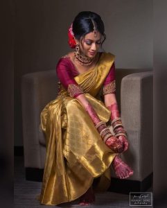 Top 35 Yellow Wedding Saree Wear, India - Wedding Secrets
