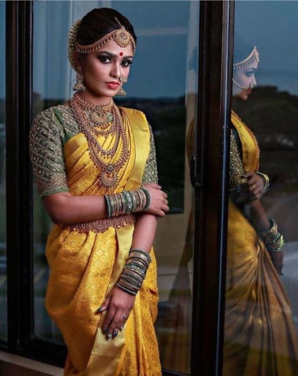 Top 35 Yellow Wedding Saree Wear, India - Wedding Secrets