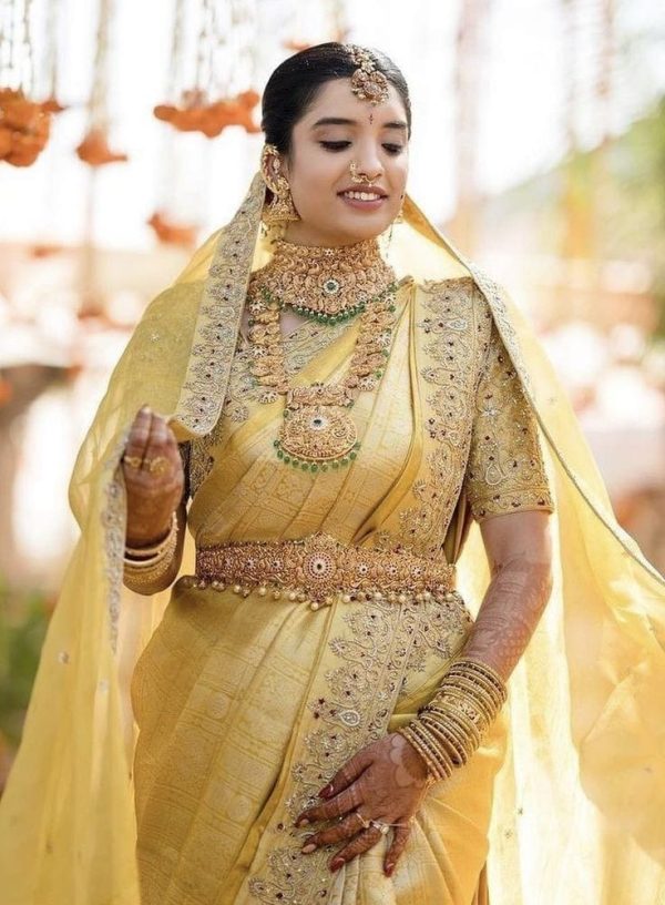 Top 35 Yellow Wedding Saree Wear, India - Wedding Secrets