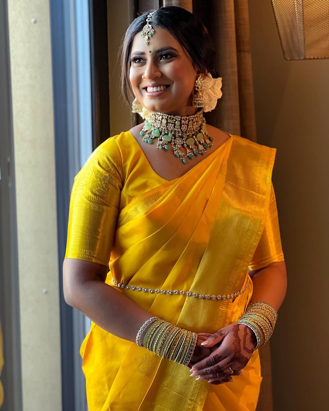 Top 35 Yellow Wedding Saree Wear, India - Wedding Secrets
