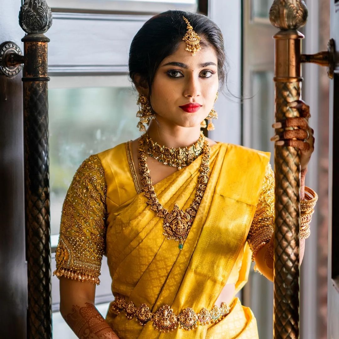 Top 35 Yellow Wedding Saree Wear, India - Wedding Secrets
