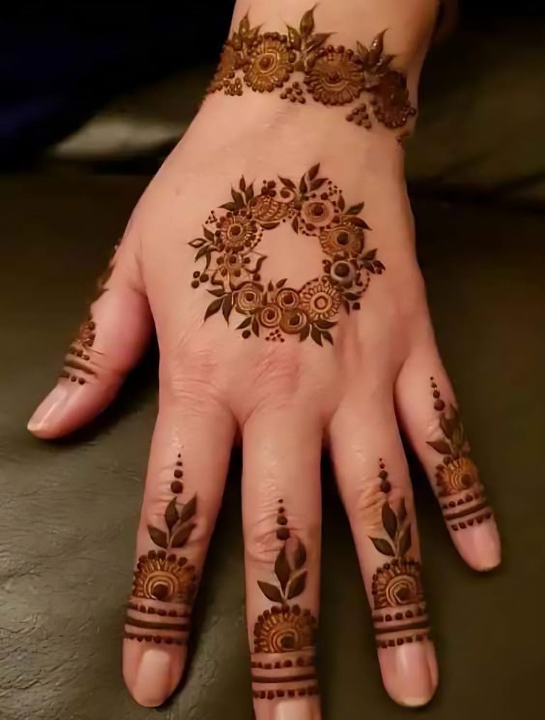 23 Unique Back Hand Finger Mehndi Designs - Wedding Secrets