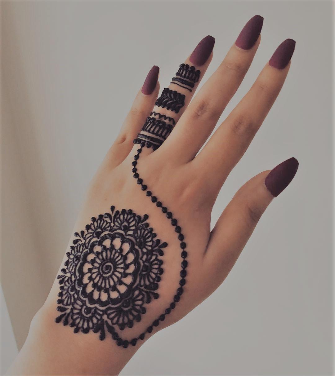 23 Unique Back Hand Finger Mehndi Designs - Wedding Secrets