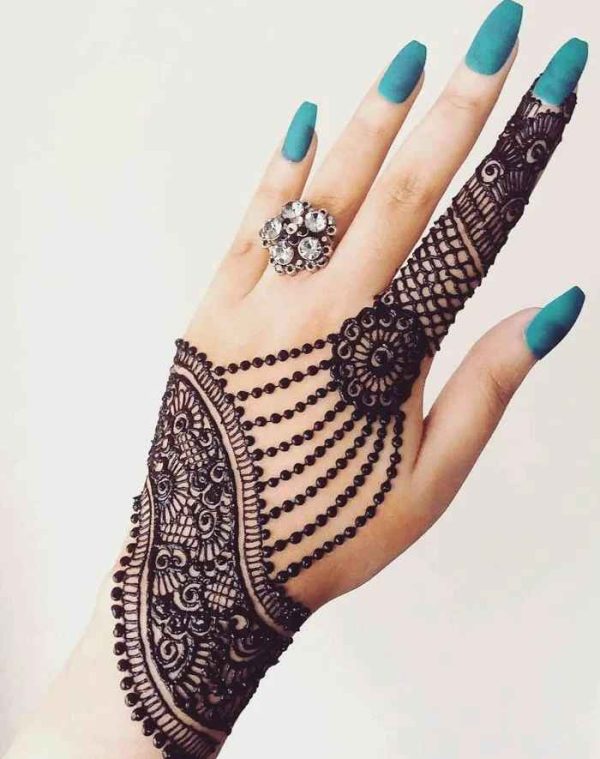 23 Unique Back Hand Finger Mehndi Designs - Wedding Secrets