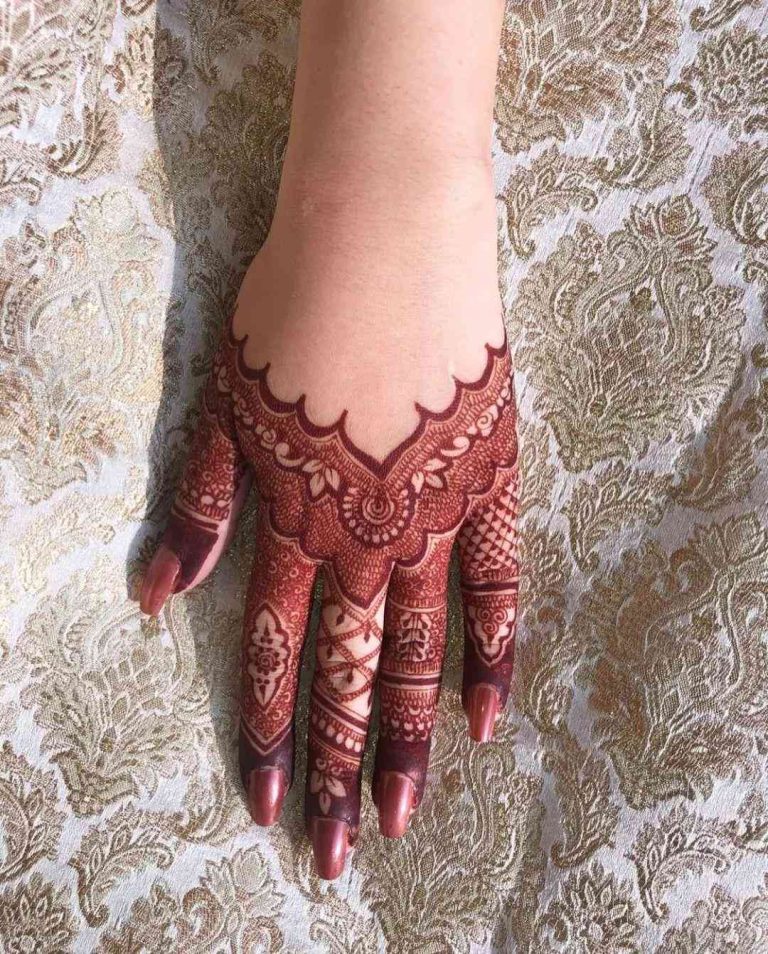 23 Unique Back Hand Finger Mehndi Designs - Wedding Secrets