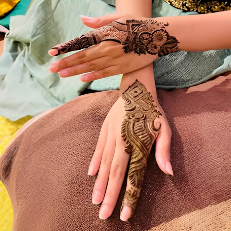 23 Unique Back Hand Finger Mehndi Designs - Wedding Secrets