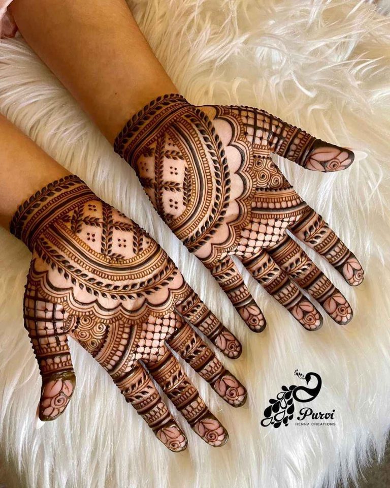 Top 27 Mehndi Designs For Front Hand - Wedding Secrets
