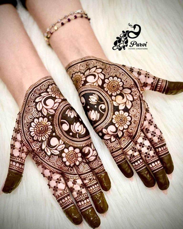 Top 27 Mehndi Designs For Front Hand - Wedding Secrets