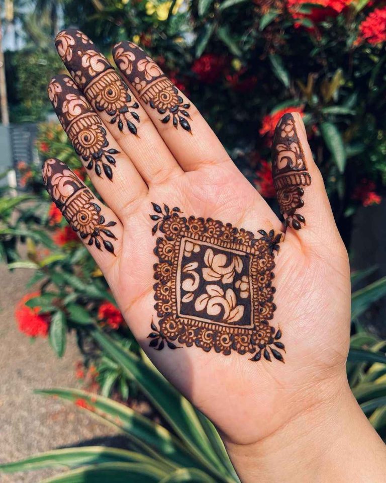Top 27 Mehndi Designs For Front Hand - Wedding Secrets