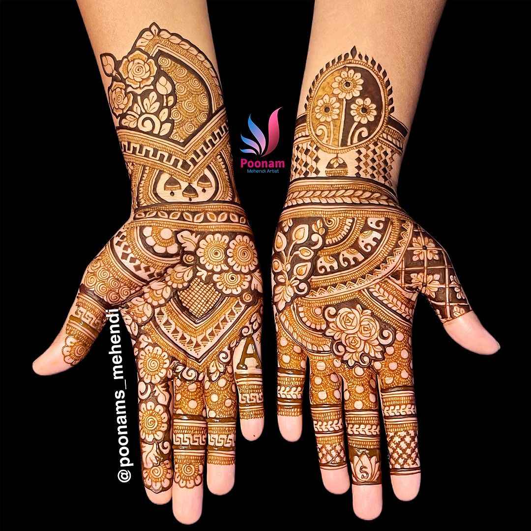Top 27 Mehndi Designs For Front Hand - Wedding Secrets