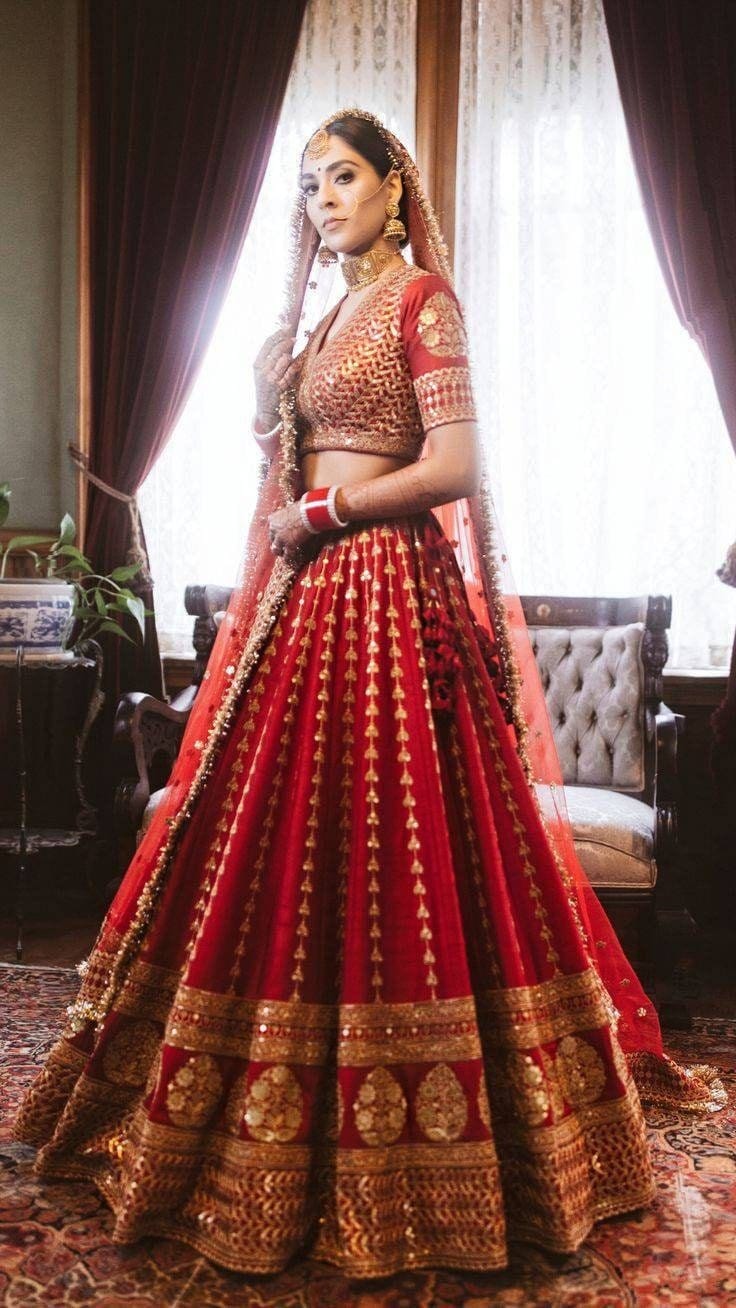 Best 27 Red Bridal Lehenga Wear - Wedding Secrets