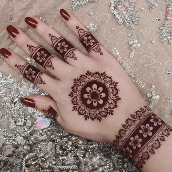 Unique Back hand Bridal Mehndi Design - Wedding Secrets