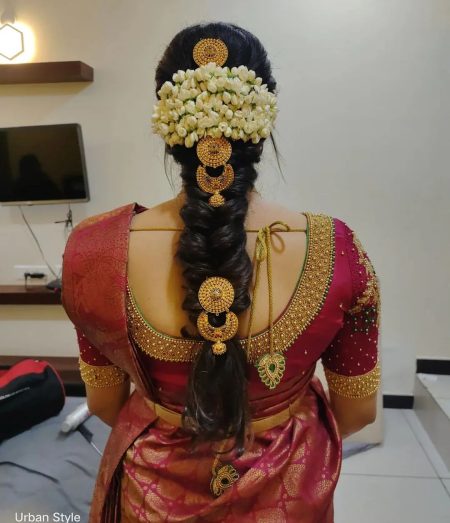 20+ Indian bridal hairstyles for reception night! - Wedding Secrets